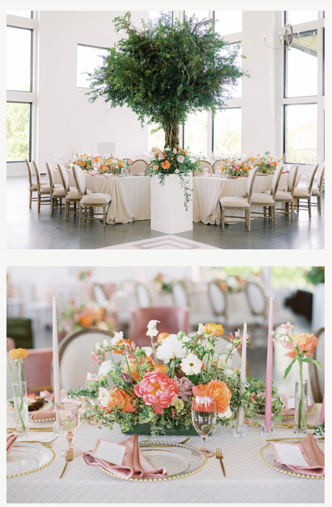 A Bold Color Filled Summer Wedding