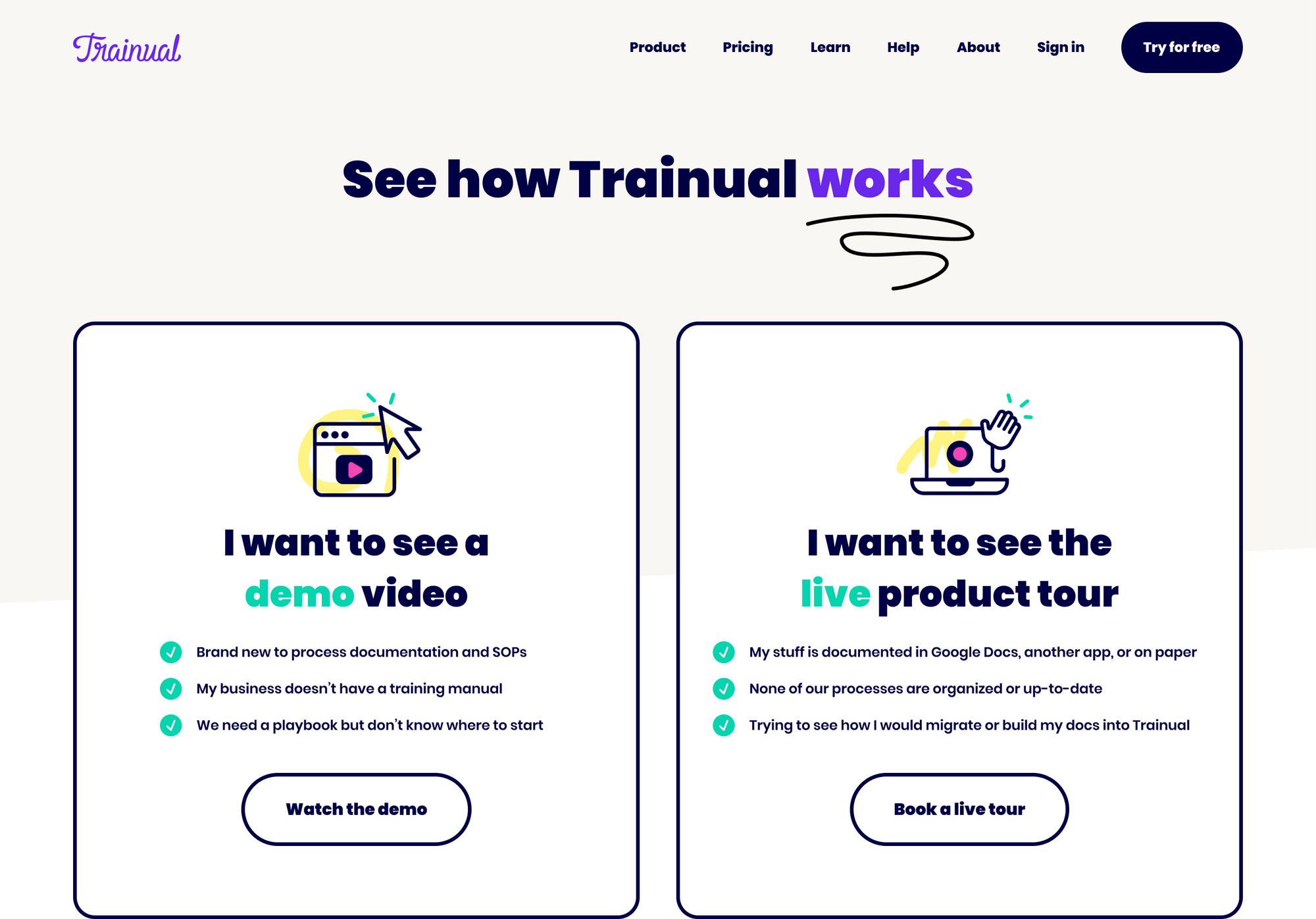 Trainual - Brass Hands