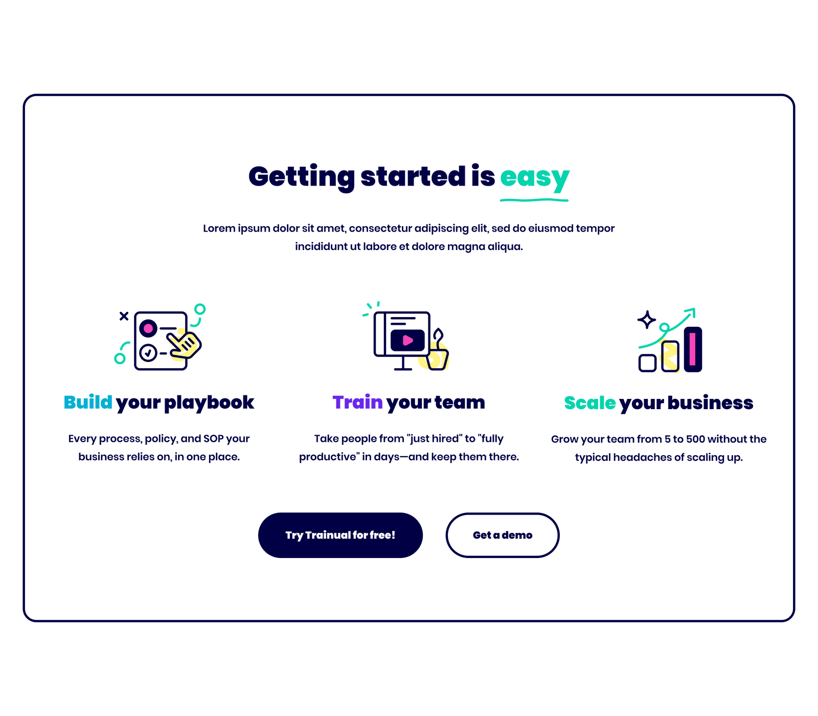 Trainual - Brass Hands