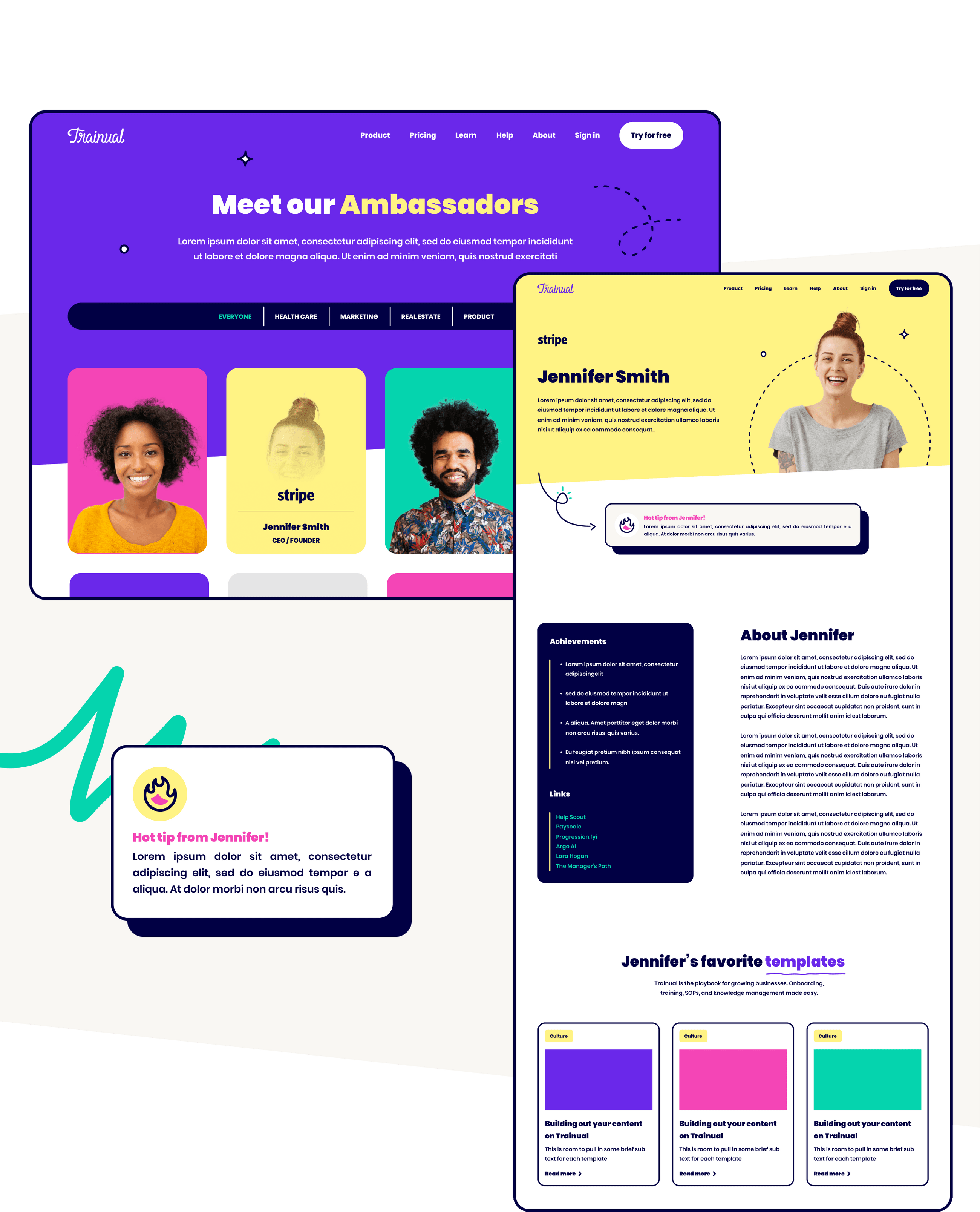 Trainual - Brass Hands