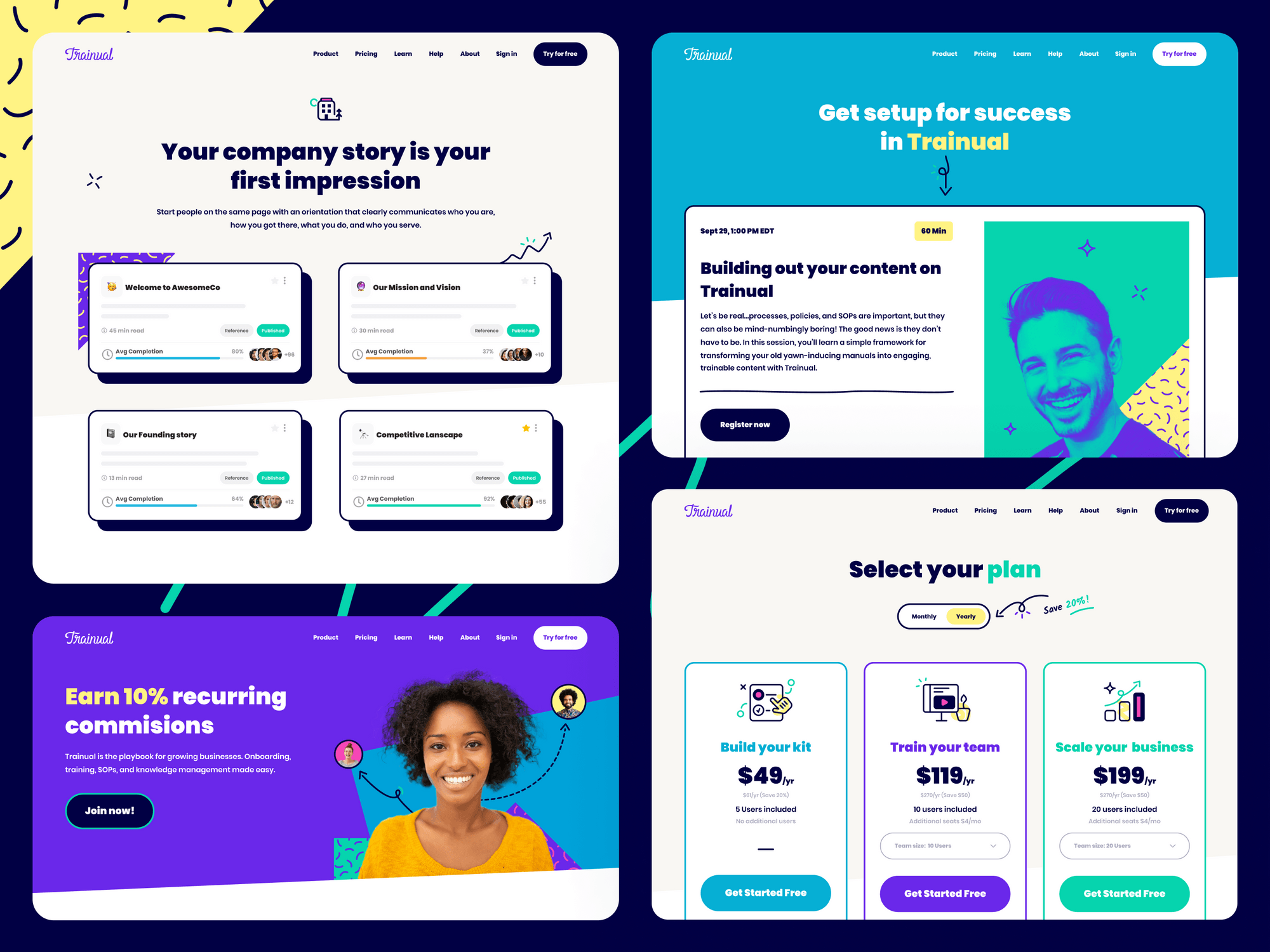 Trainual - Brass Hands