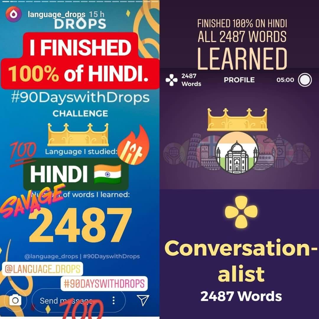 A Language Challenge Like No Other: #90DayswithDrops