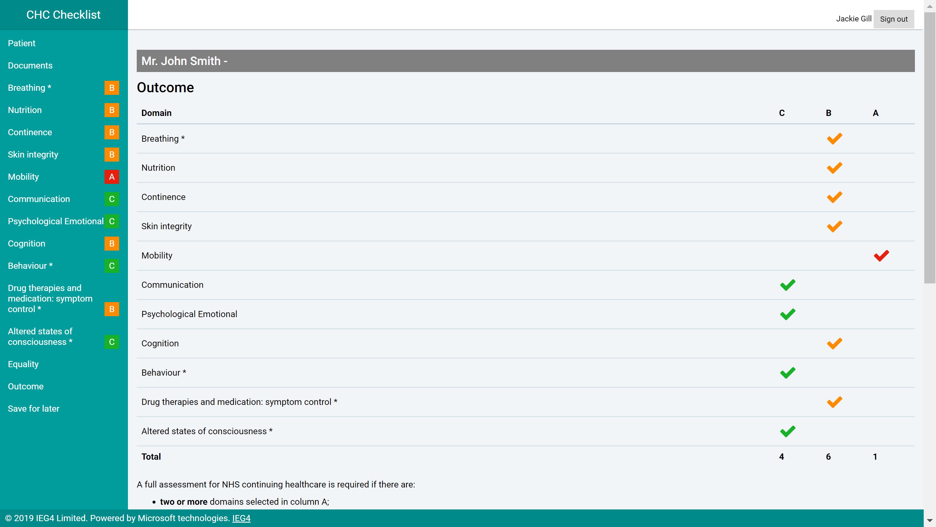 Digital CHC - Continuing Healthcare Assessments platform