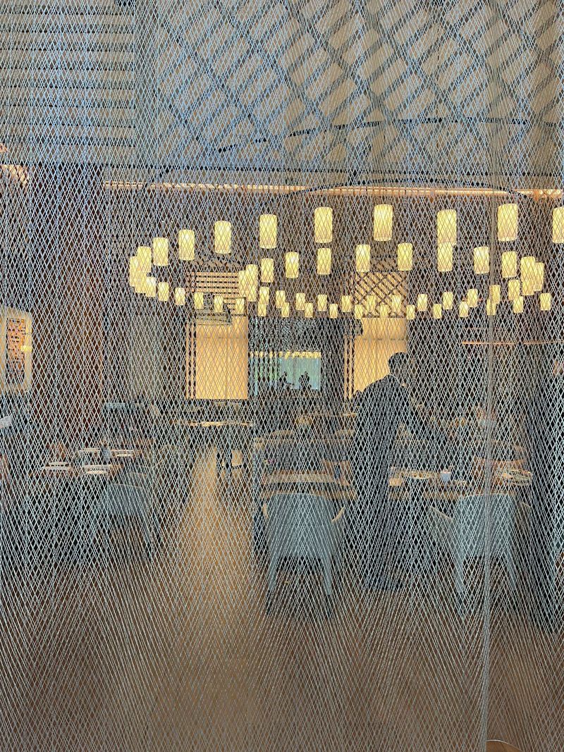 i-Mesh | Projects | Joël Robuchon International Le GRILL restaurant ...