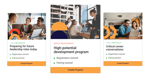 Run a high potential leadership program | Together Mentoring Software