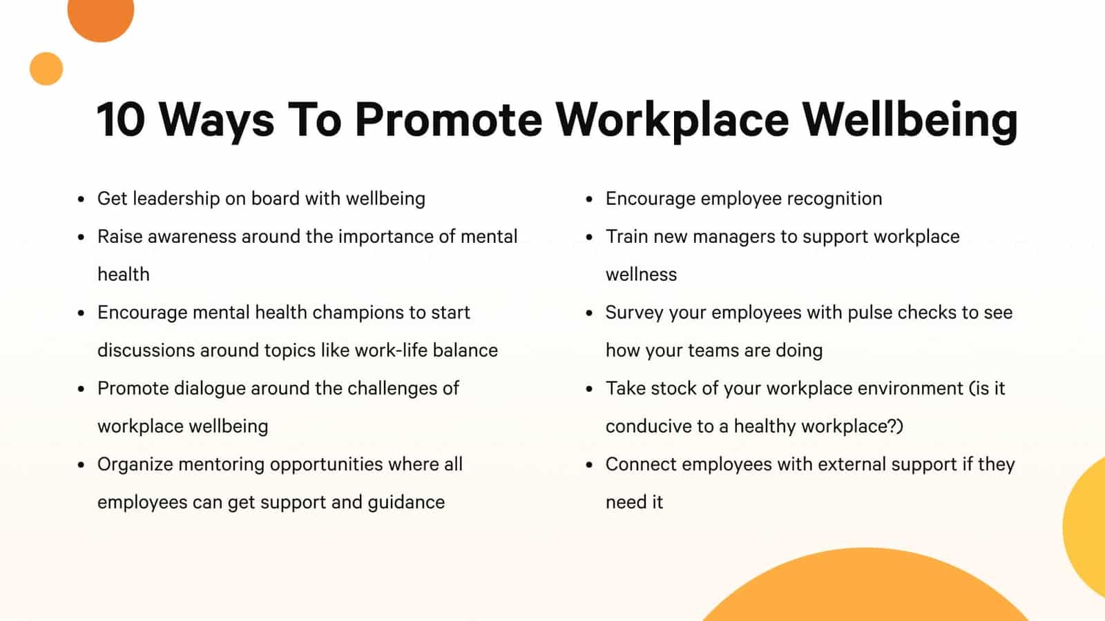 10 Ways to promote occupational wellness in your organization ...