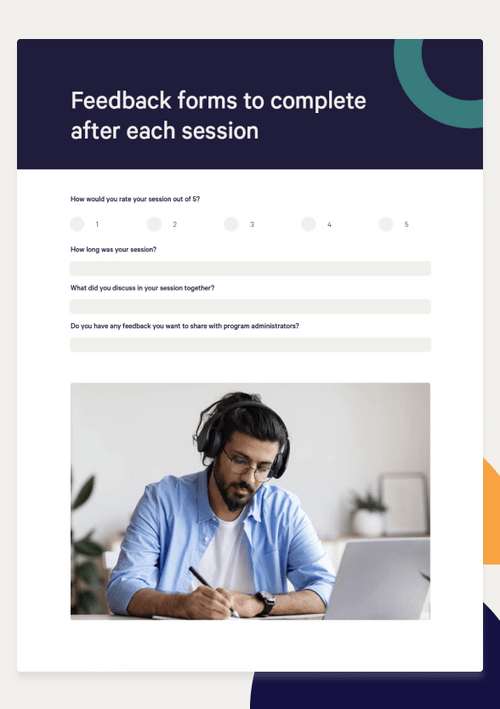 Mentorship program survey questions template | Together Software