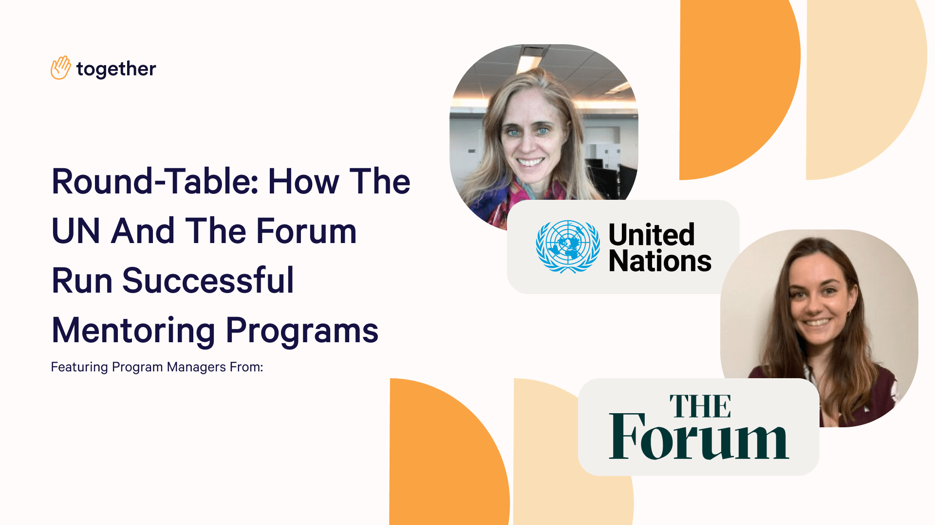 Webinar: How to Be a Great Mentor / Mentee | Together Mentoring Software