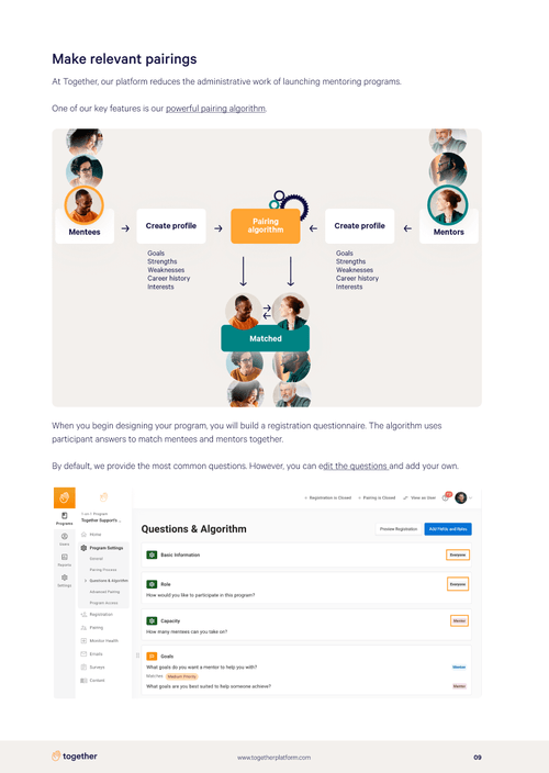 Guide to starting a peer mentorship program | Together Software
