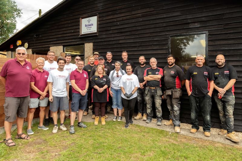 Mears makeover transforms Basingstoke scout hut | Mears Group PLC