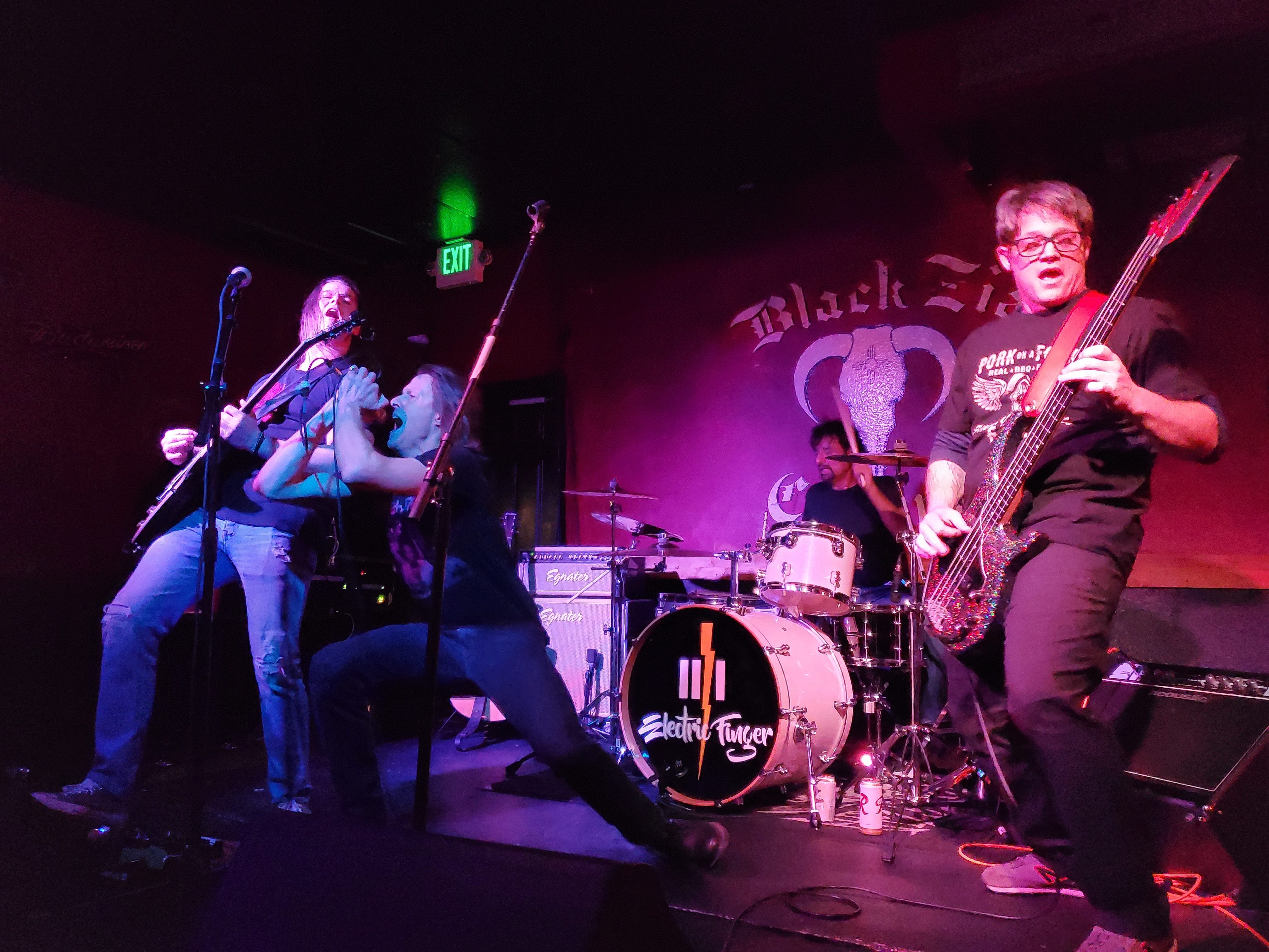 Local Artist Electric Finger Plays the Skylark Cafe & Club