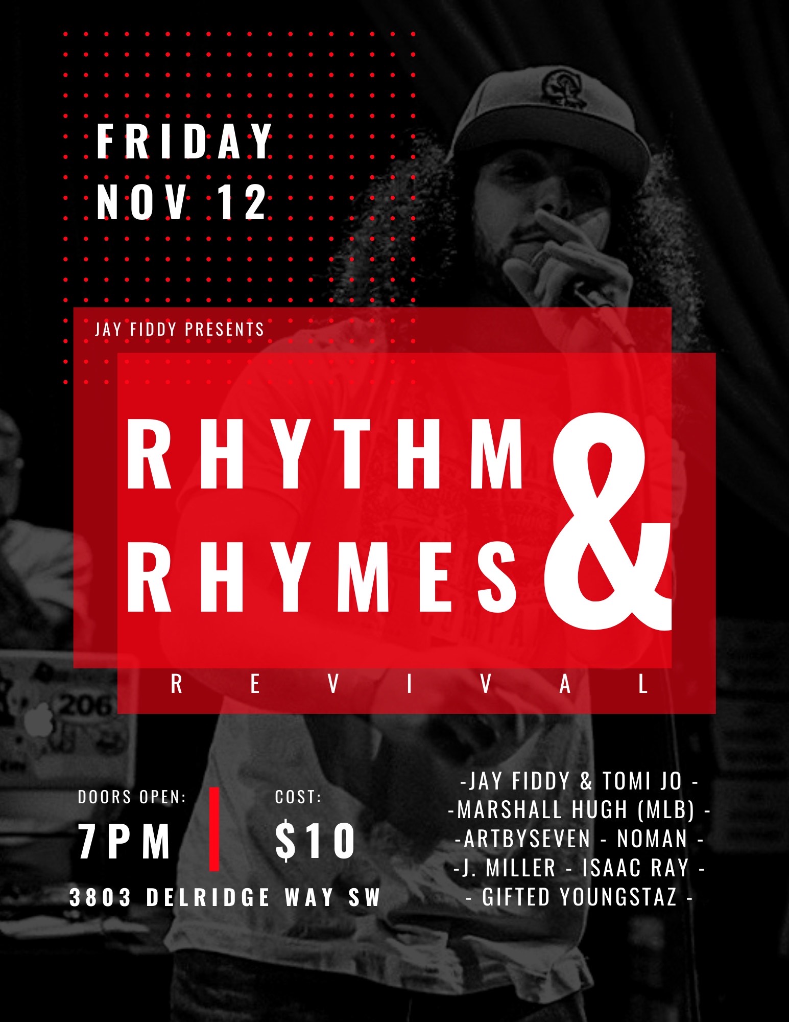 Jay Fiddy West Seattle Nov 12, 2021