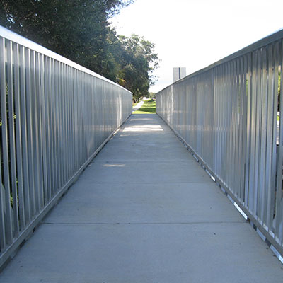 Aluminum Pedestrian Bridges for Schools, Parks & Municipalities - ADA ...