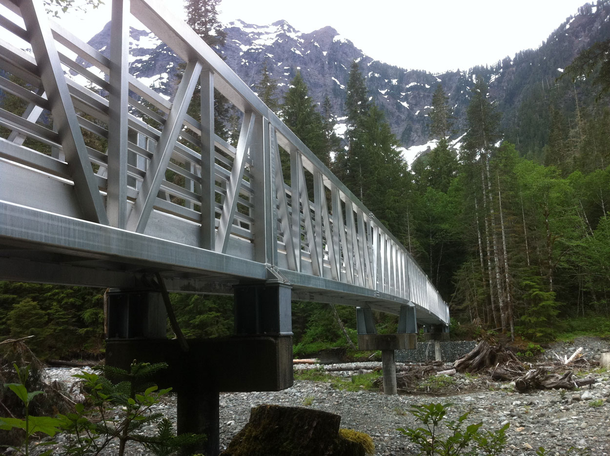 Ice Caves Trail Bridge | CMI Case Studies
