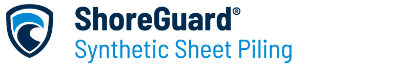 ShoreGuard® - Vinyl Synthetic Sheet Piling for Seawalls & Other Structures