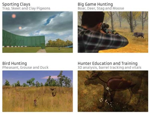 SimHunt Shooting Simulator Systems for Virtual Hunting