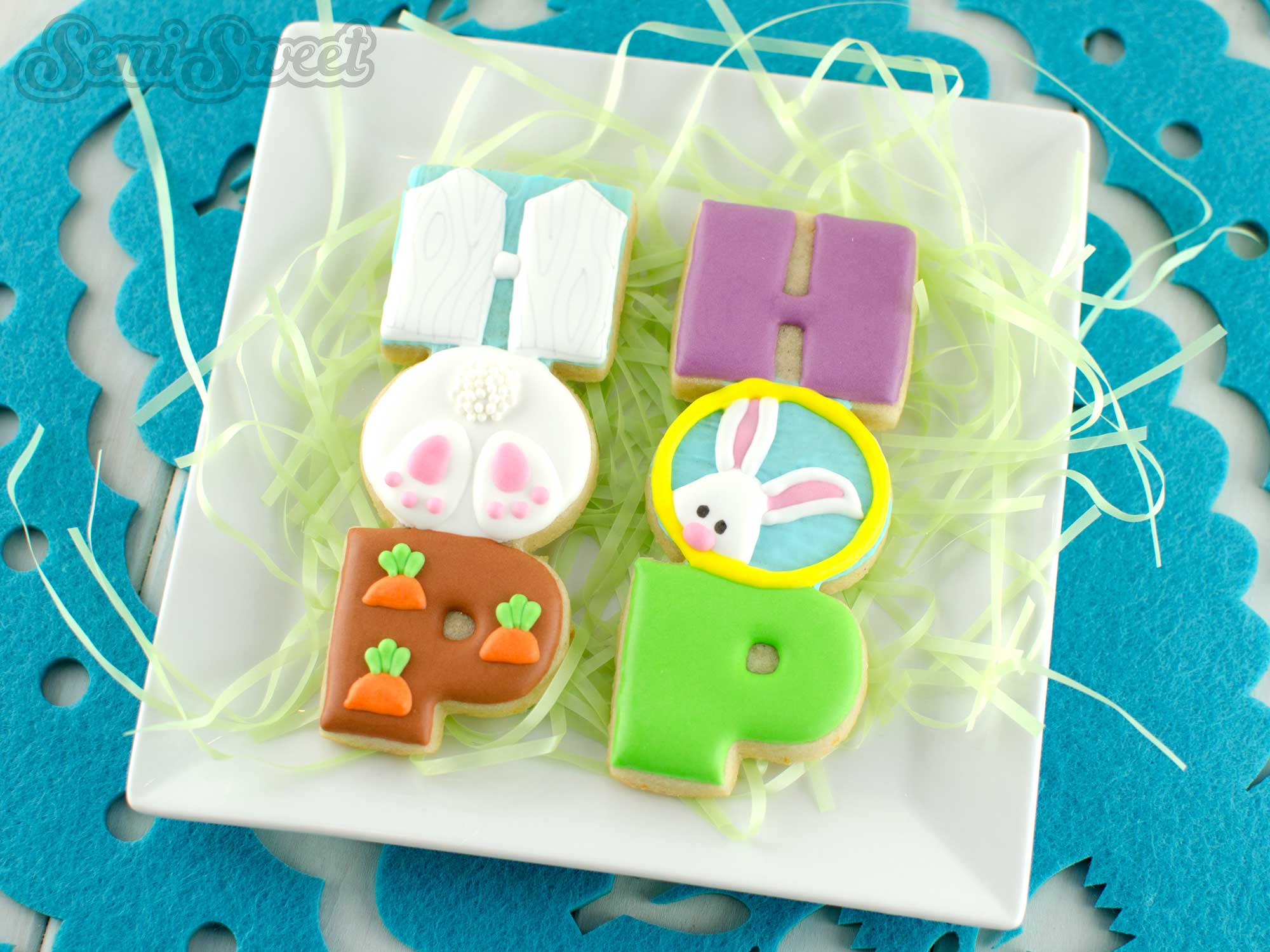 Easter Stick Cookies