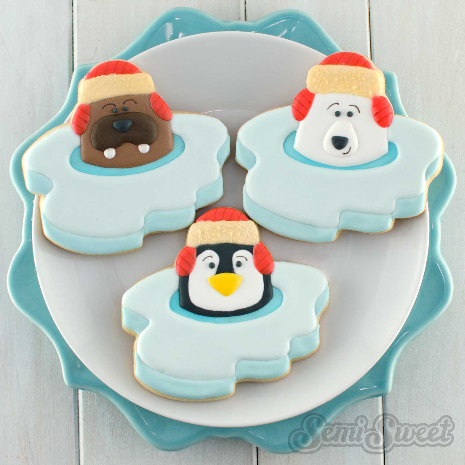 How to Make Polar Animal Cookies