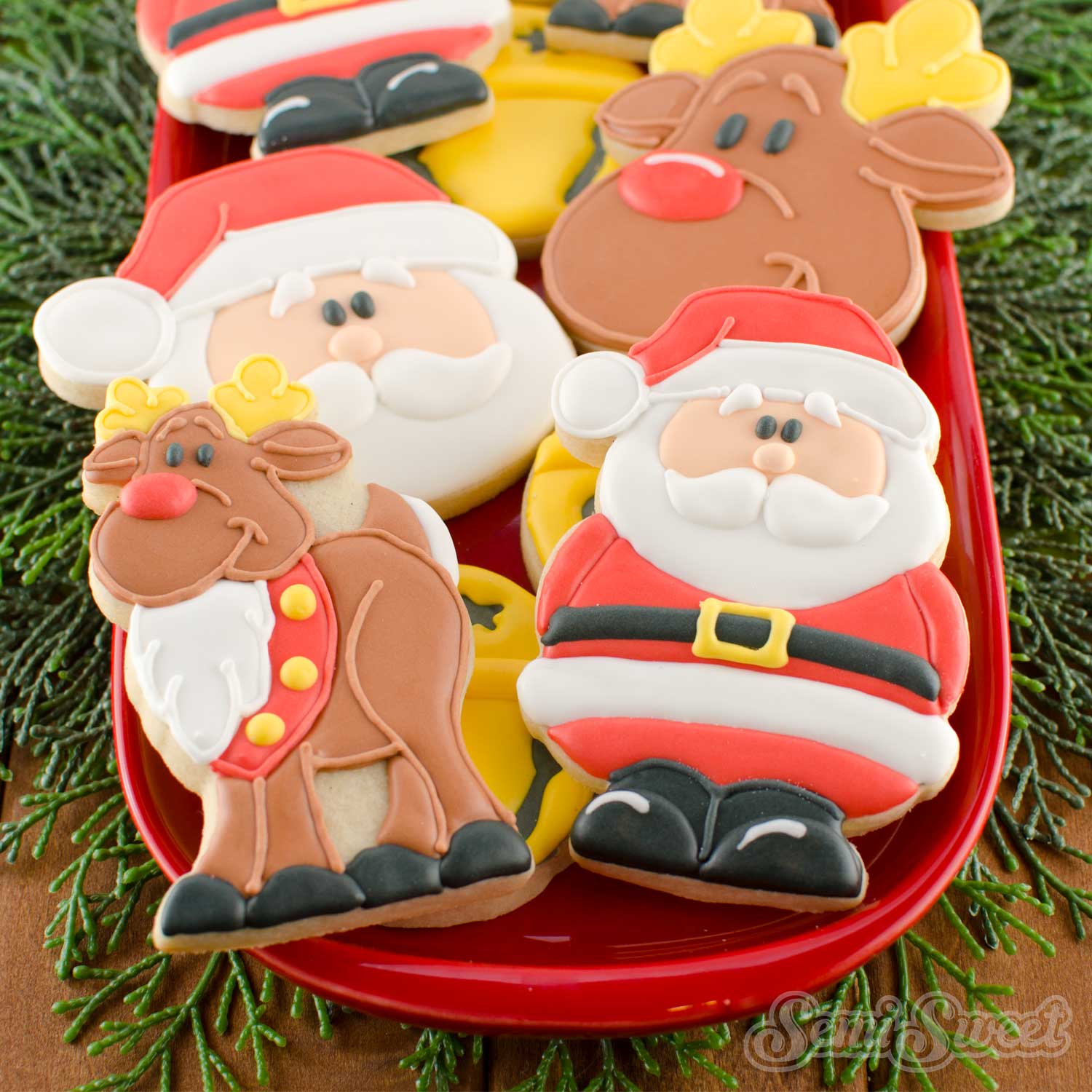 How to Make Santa Claus Cookies