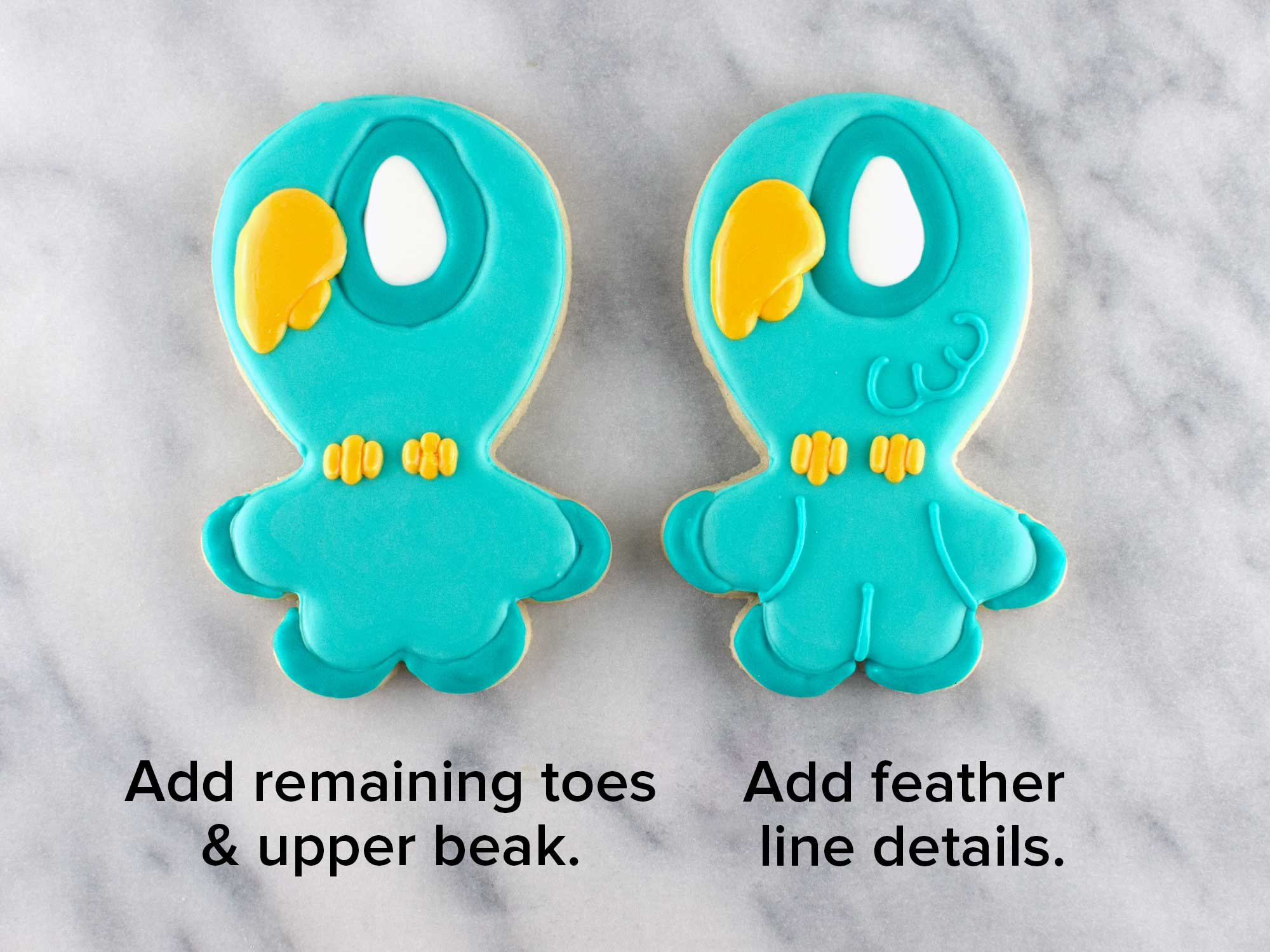 How to Make Love Bird Cookies