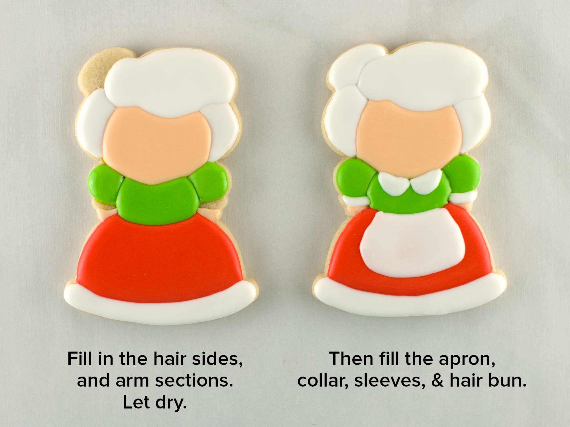 How to Make Mrs. Claus Cookies