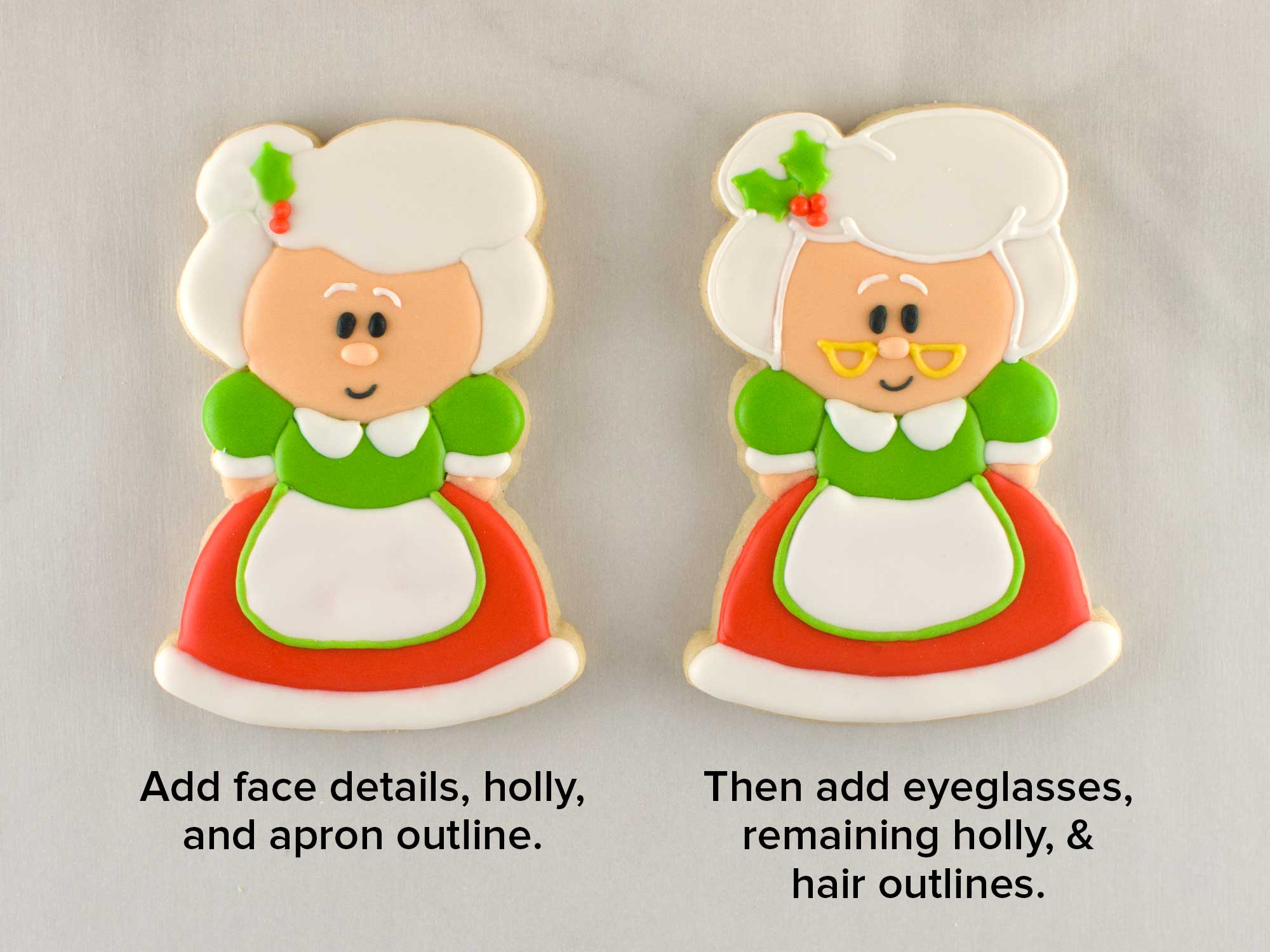 How to Make Mrs. Claus Cookies