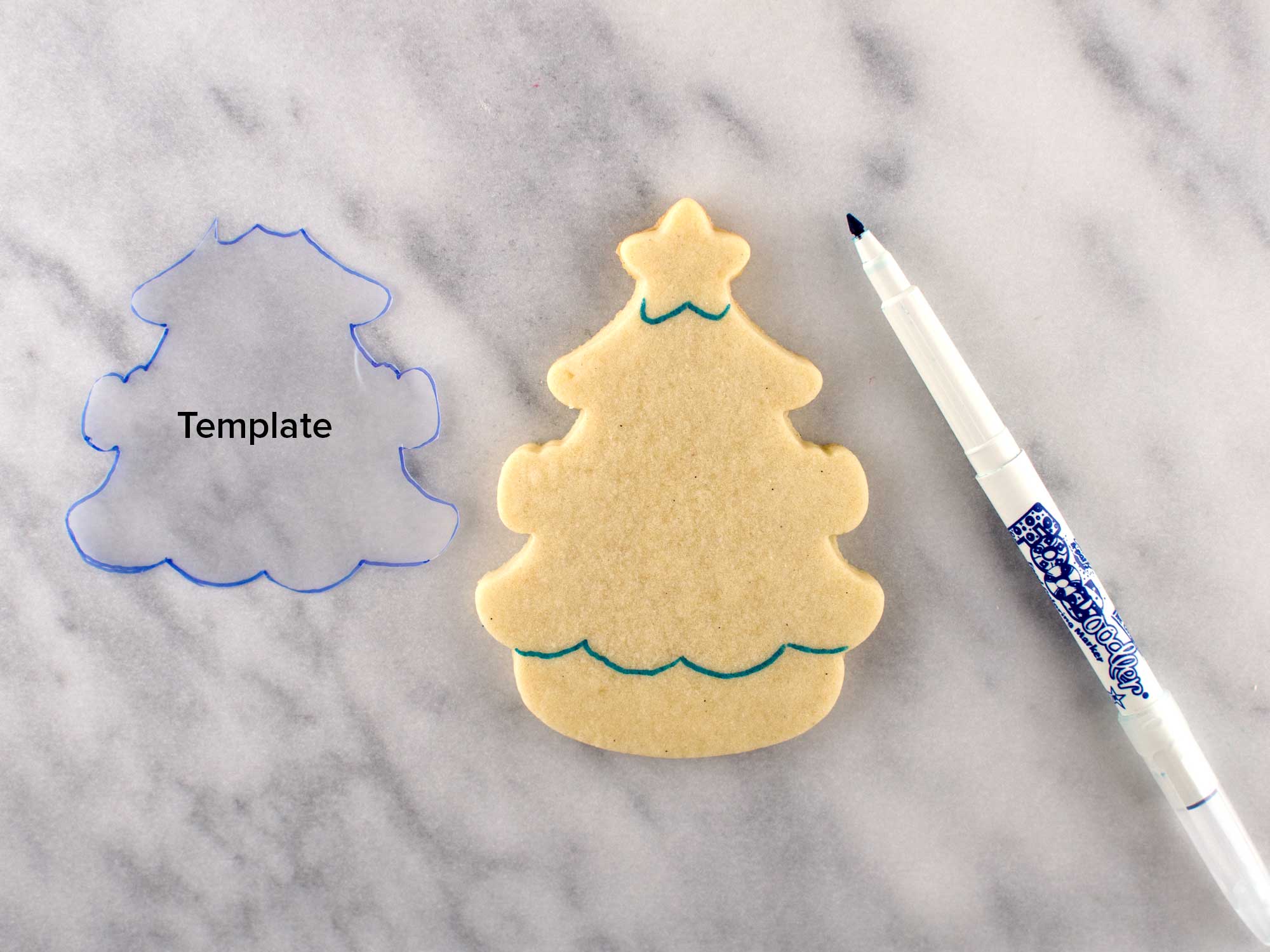 How to Make Christmas Tree Cookies