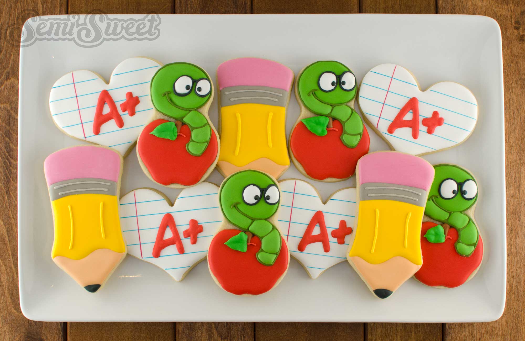 How to Make Apple Bookworm Cookies