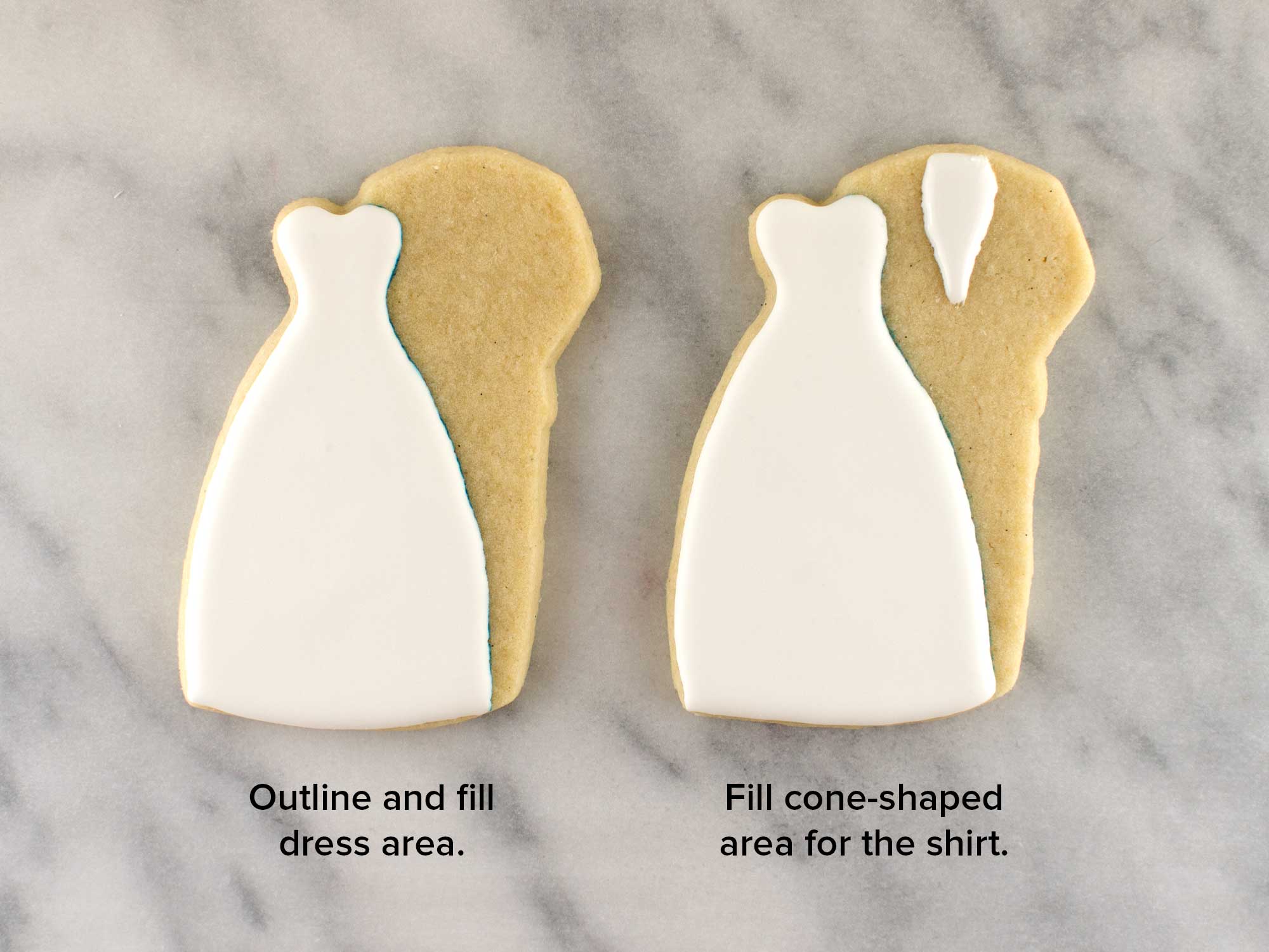 How to Make Wedding Couple Cookies