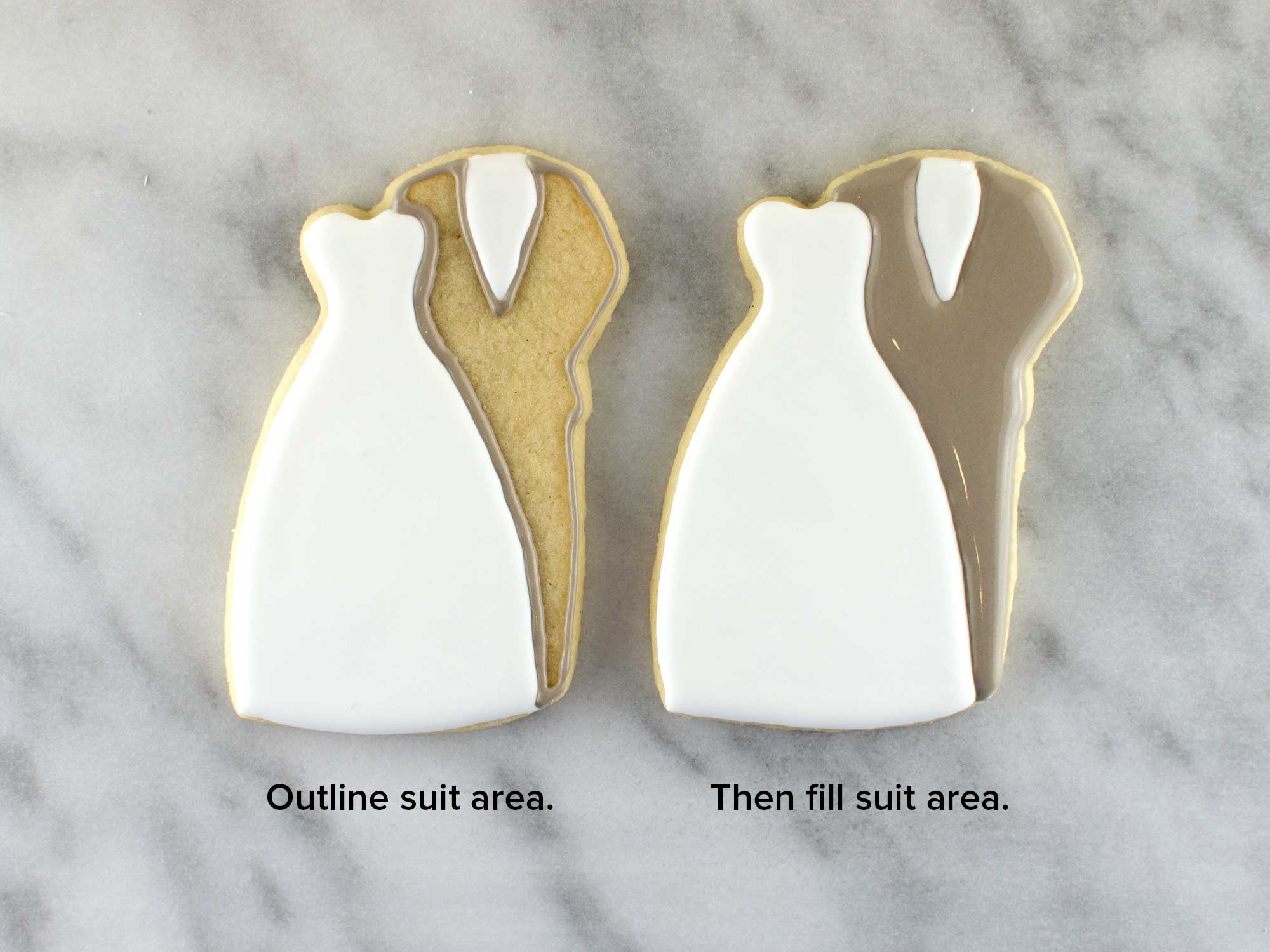 How to Make Wedding Couple Cookies