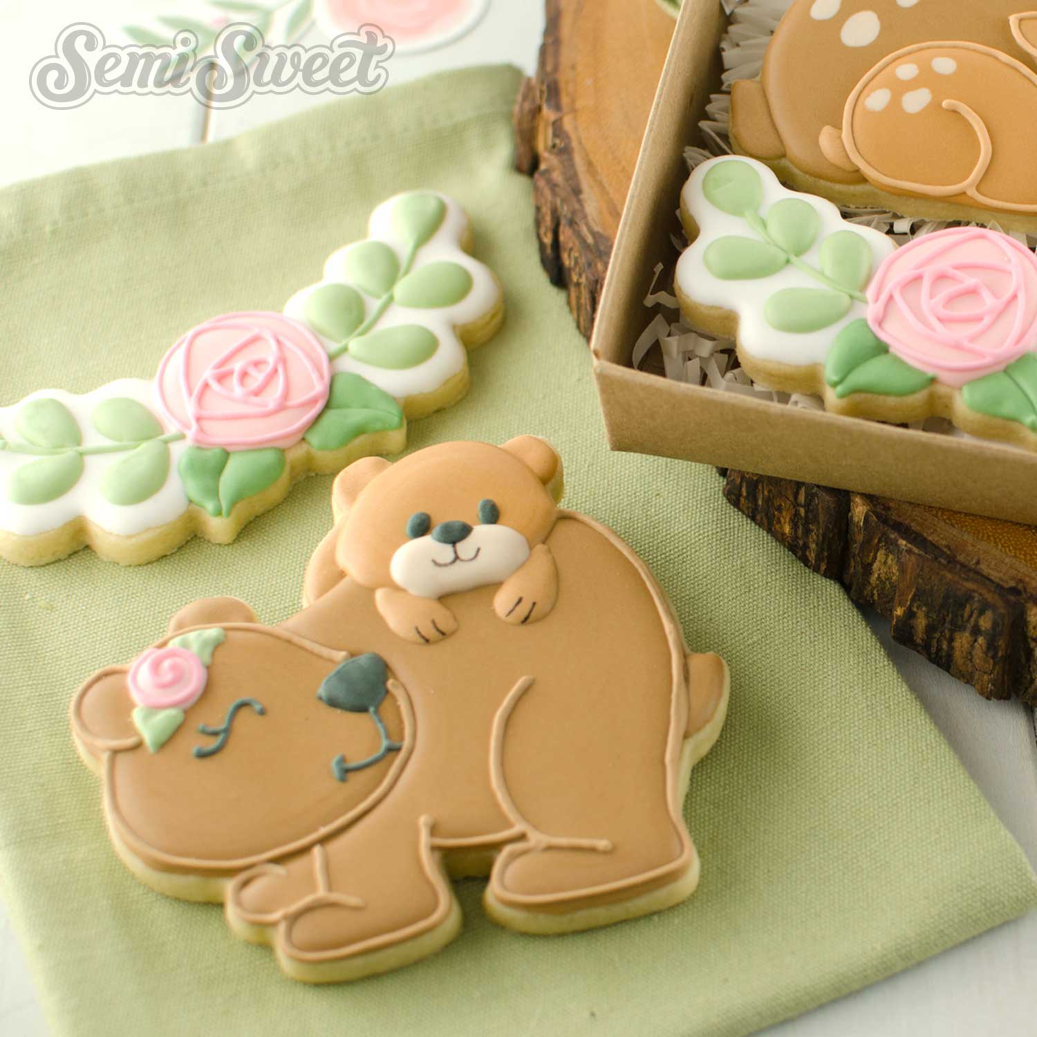 Mother's Day Baking Themed Cookies