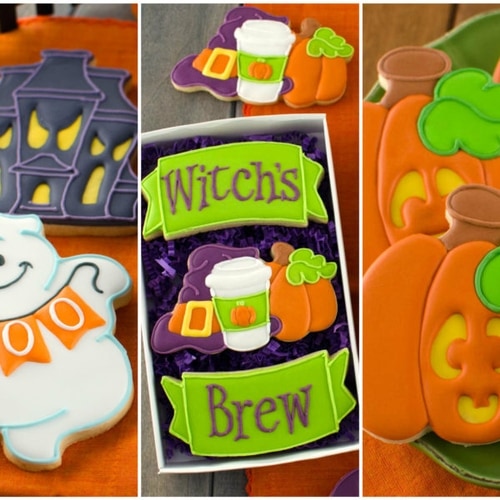 How to Make Trick-or-Treating Ghost Cookies