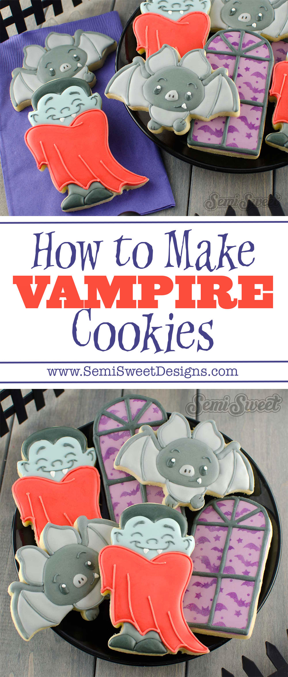 How to Make Vampire Cookies