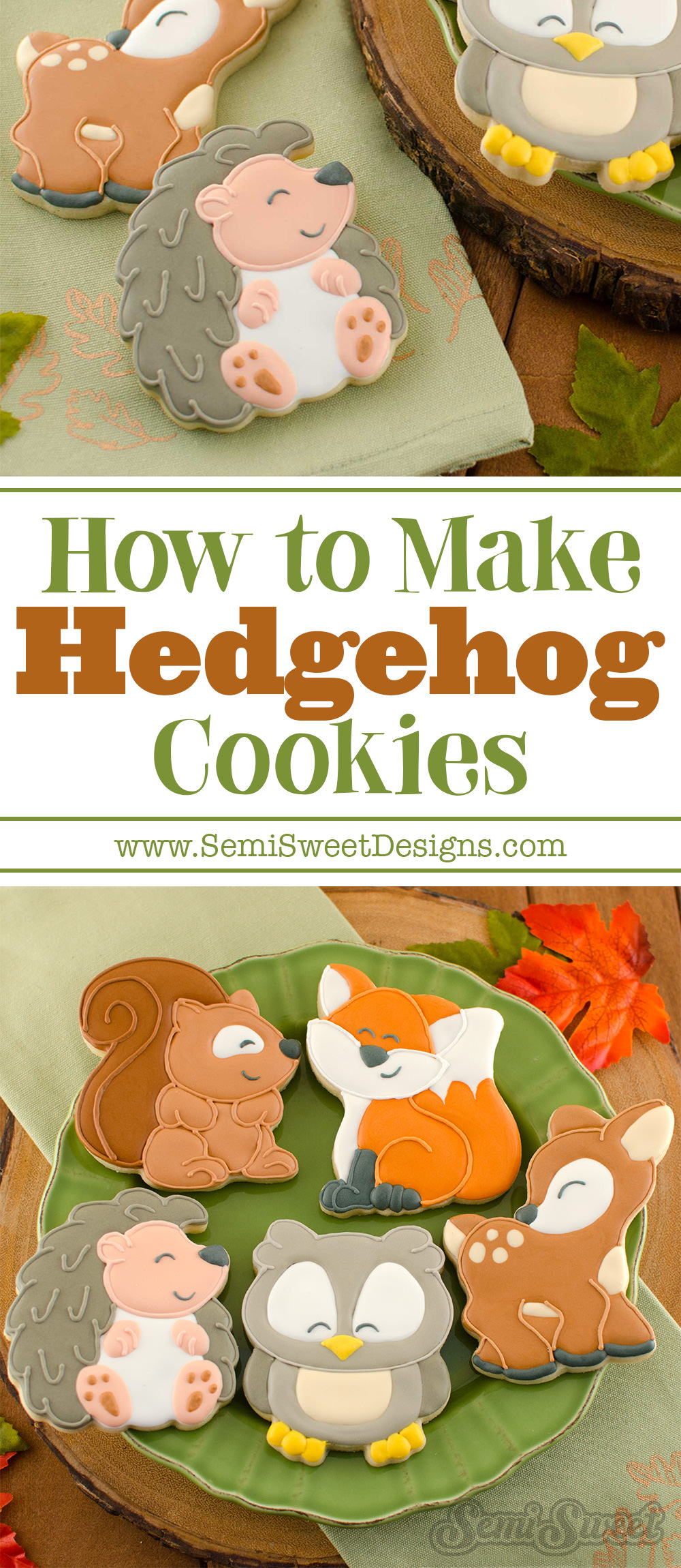 How to Make Hedgehog Cookies