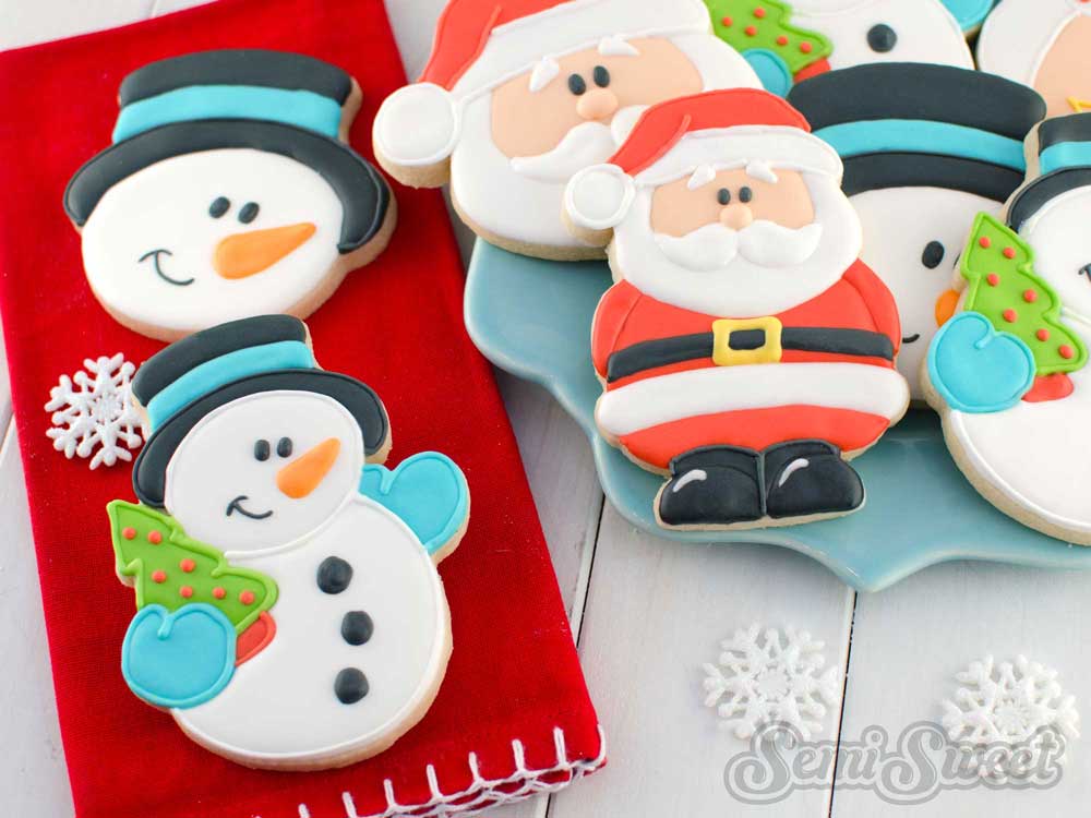 How to Make Snowman Cookies