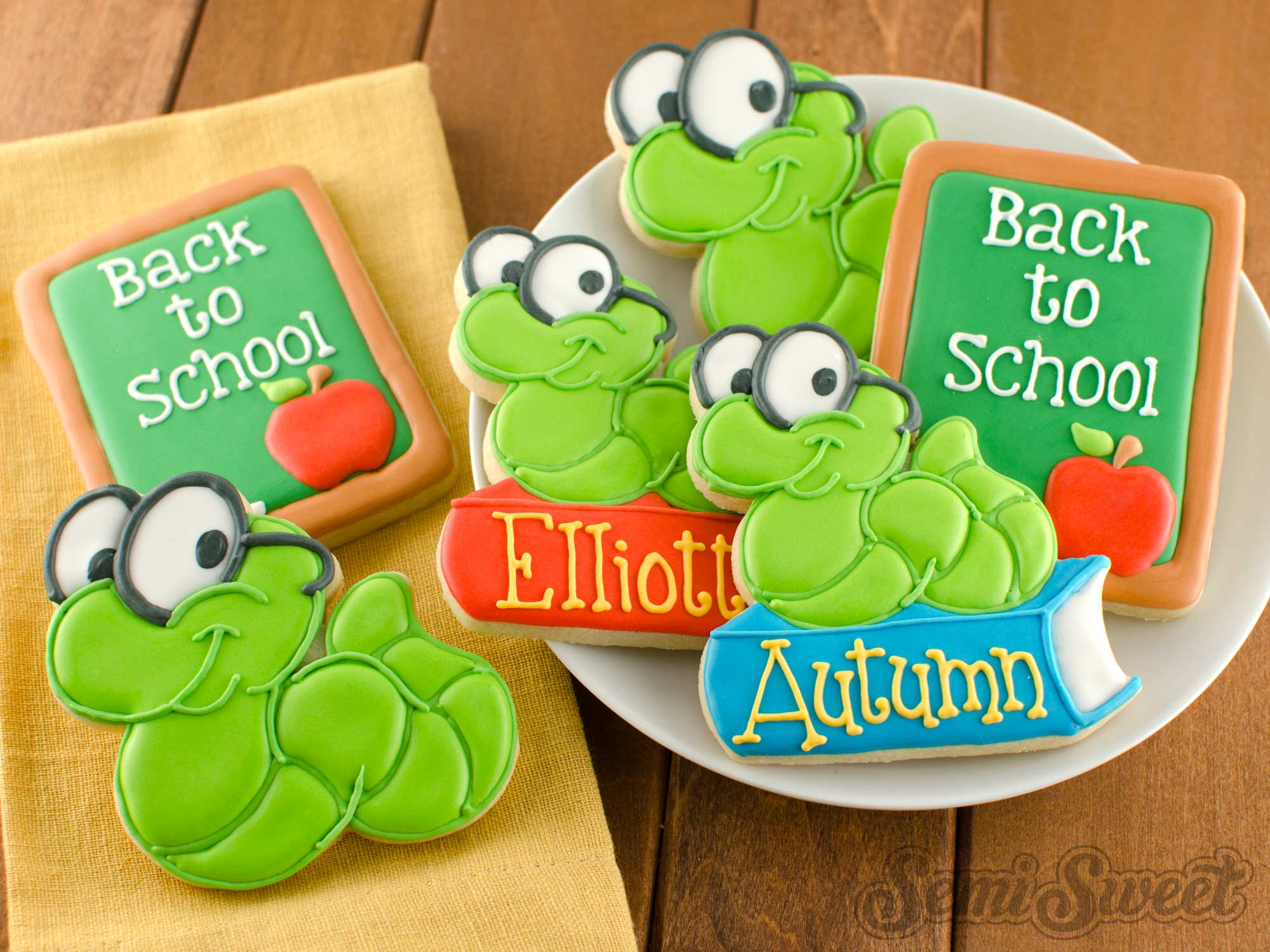 How to Make Bookworm Cookies