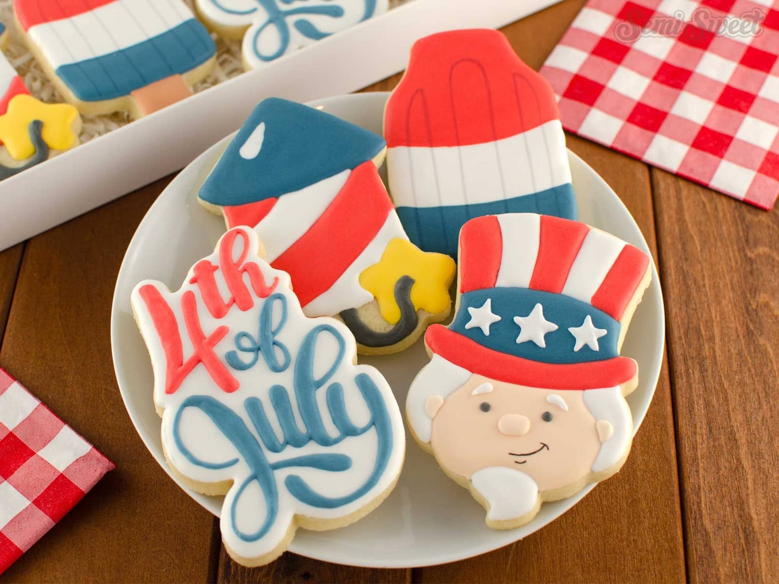 How to Make Uncle Sam Cookies