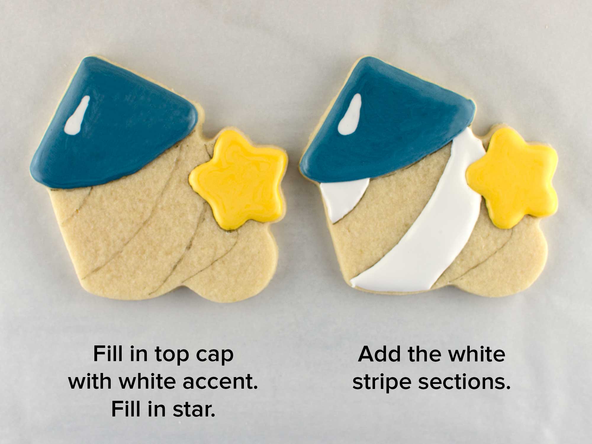 How to Make Fireworks Cookies