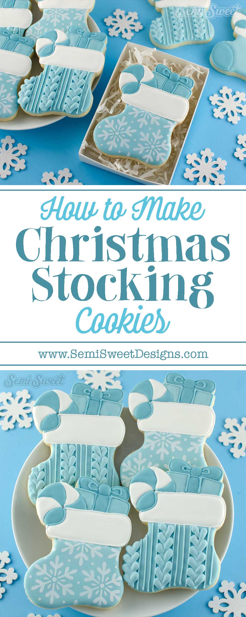 How to Make Christmas Stocking Cookies