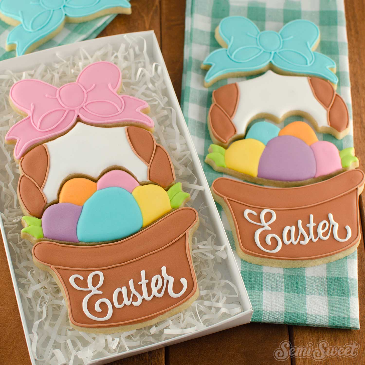 How to Make Easter Basket Cookies