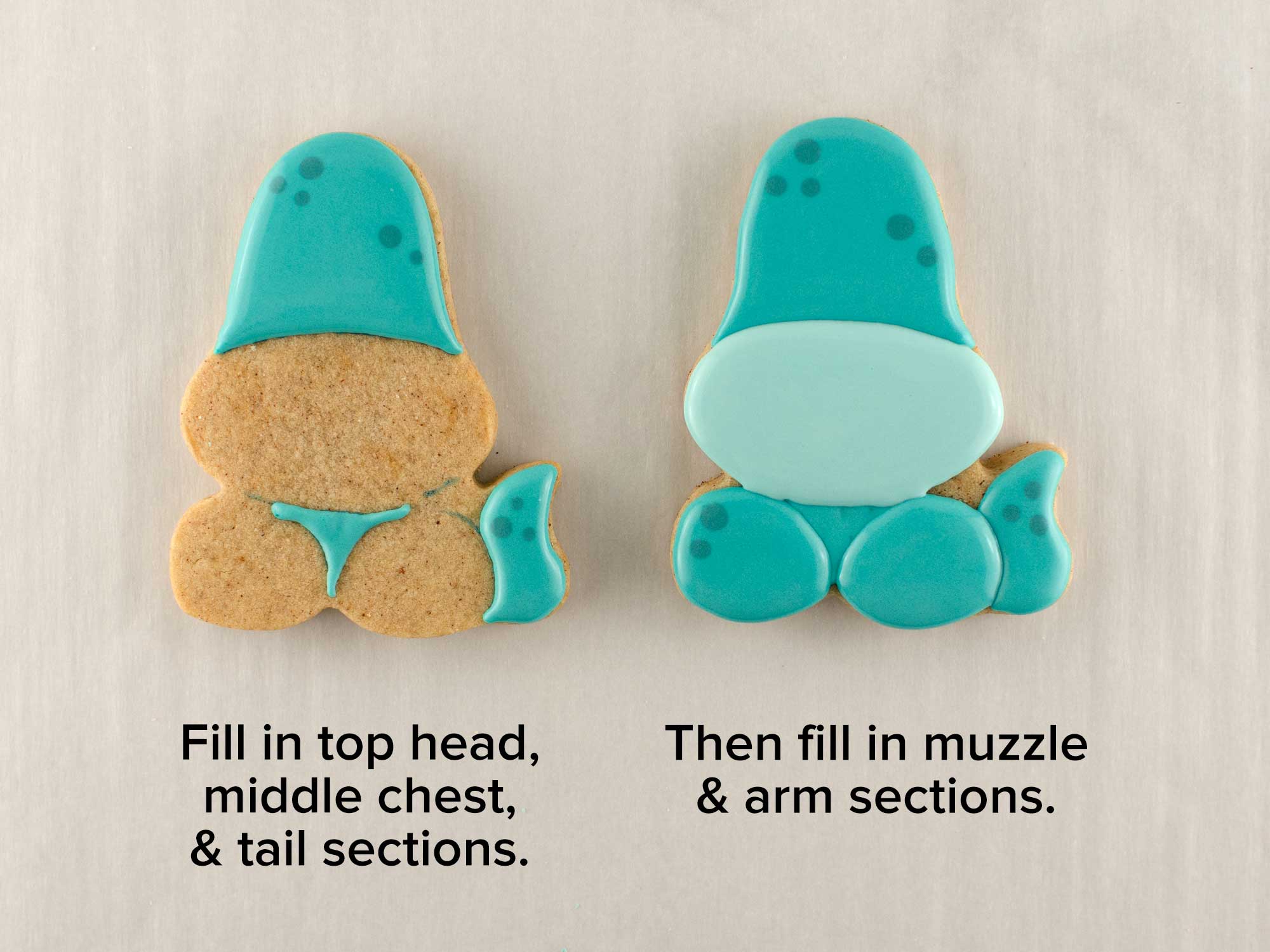 How to Make a Dinosaur Cookie Platter