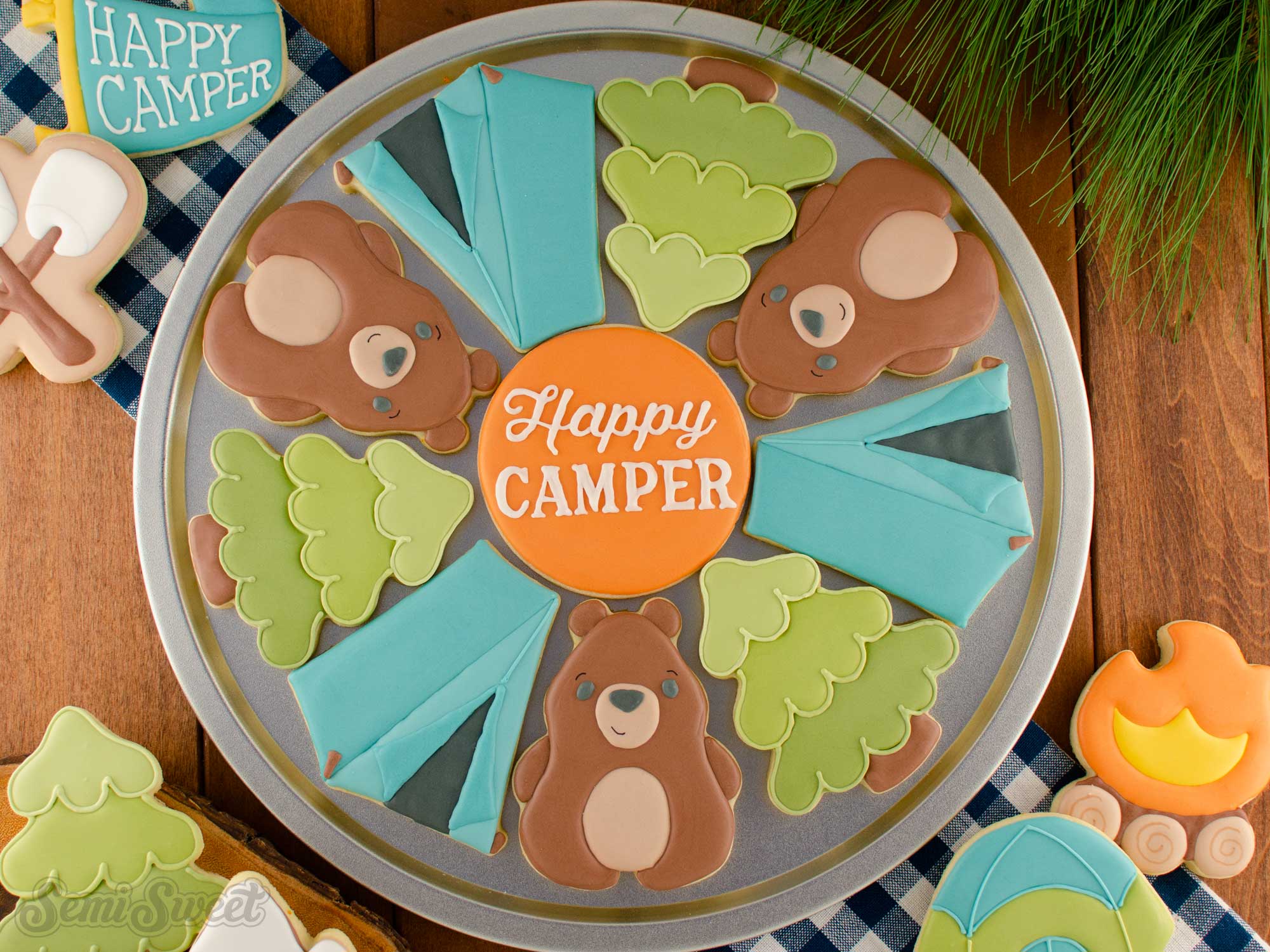 How to Make a Camping Cookie Platter