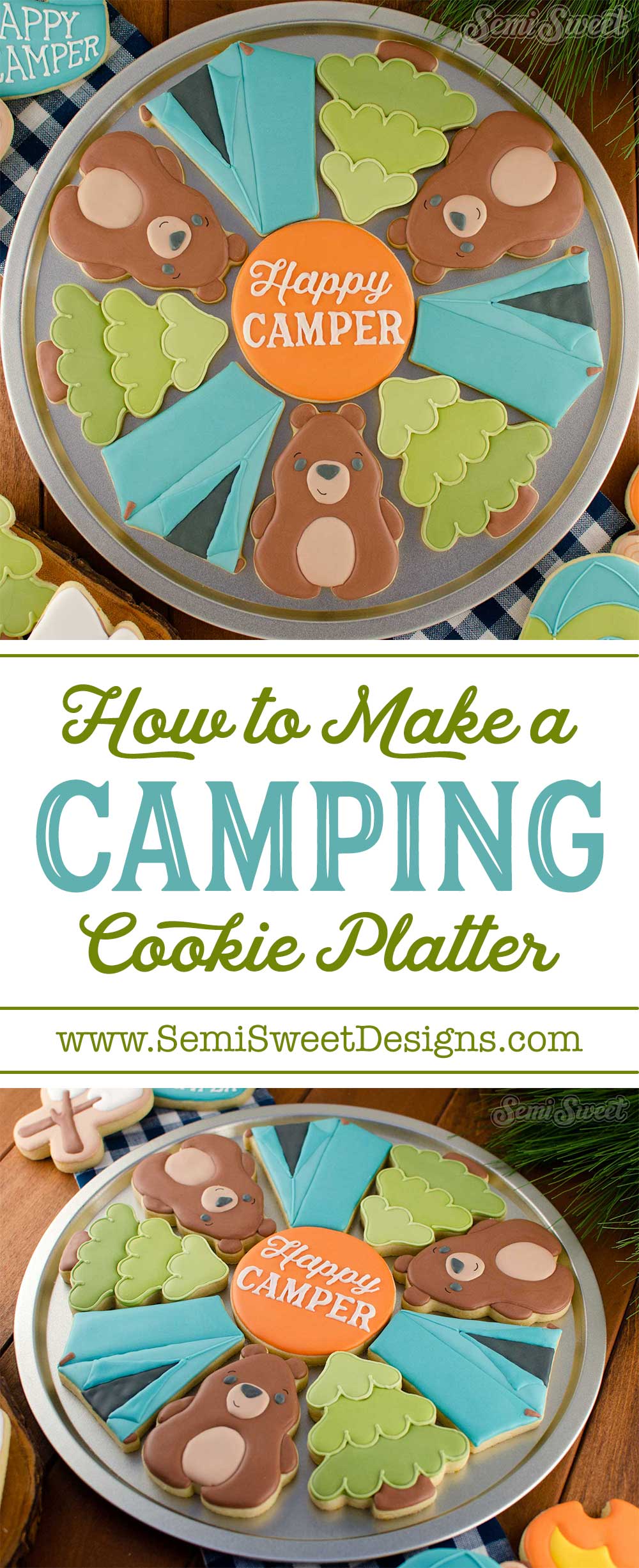 How to Make a Camping Cookie Platter