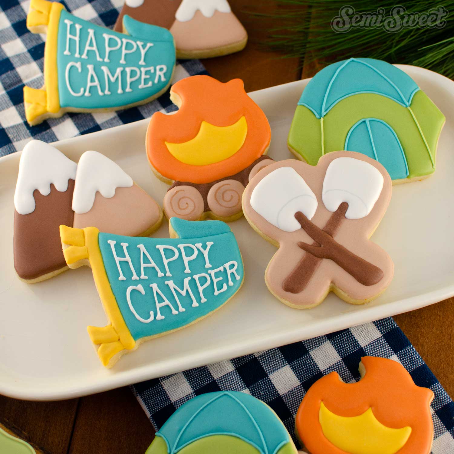 How to Make a Camping Cookie Platter