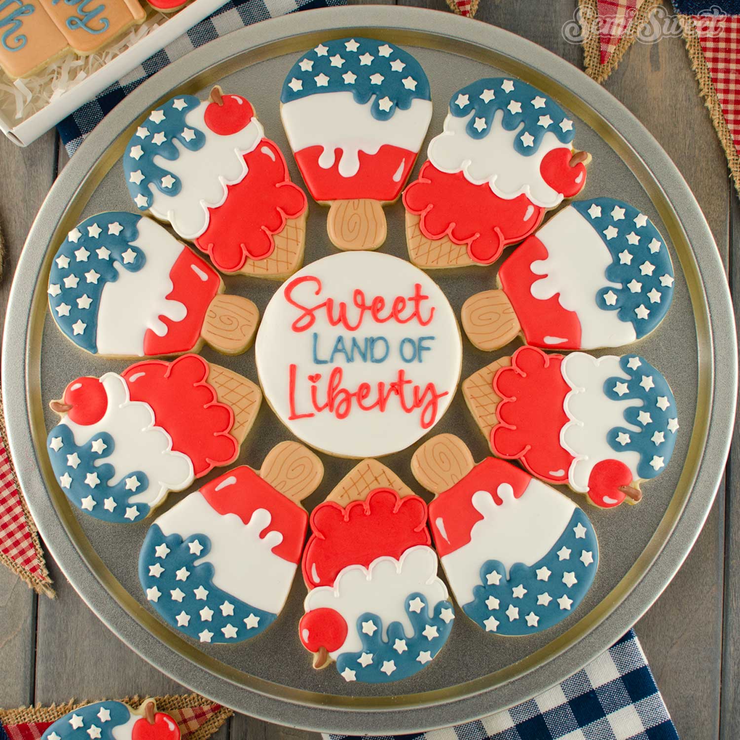 How to Make a Camping Cookie Platter