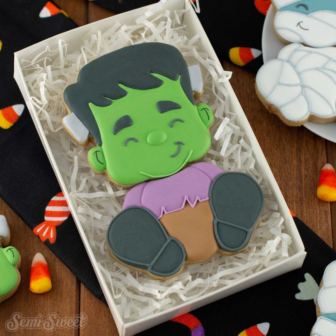 How to Make Frankenstein Cookies