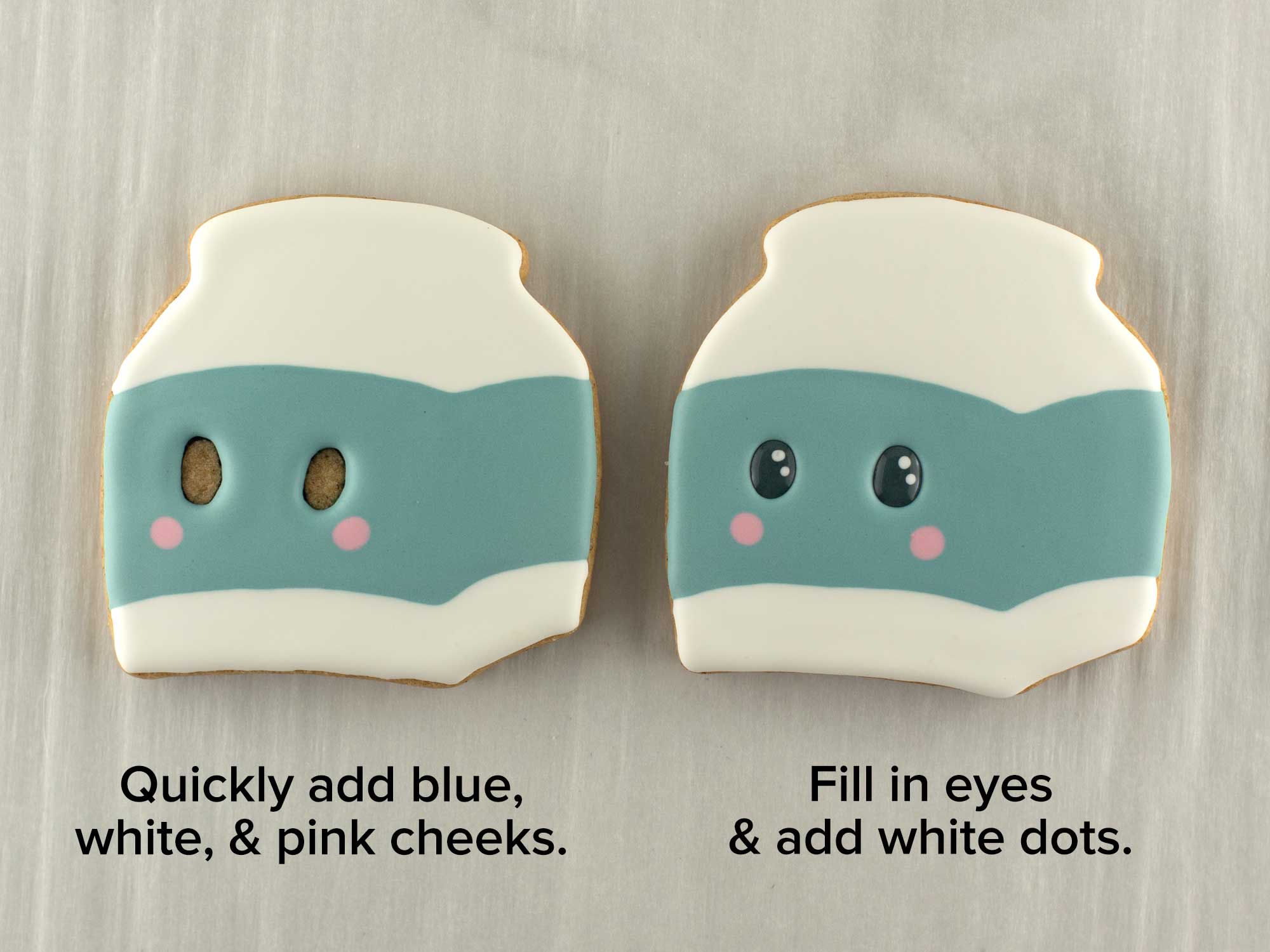"We go together like..." Cookies for Valentine's Day