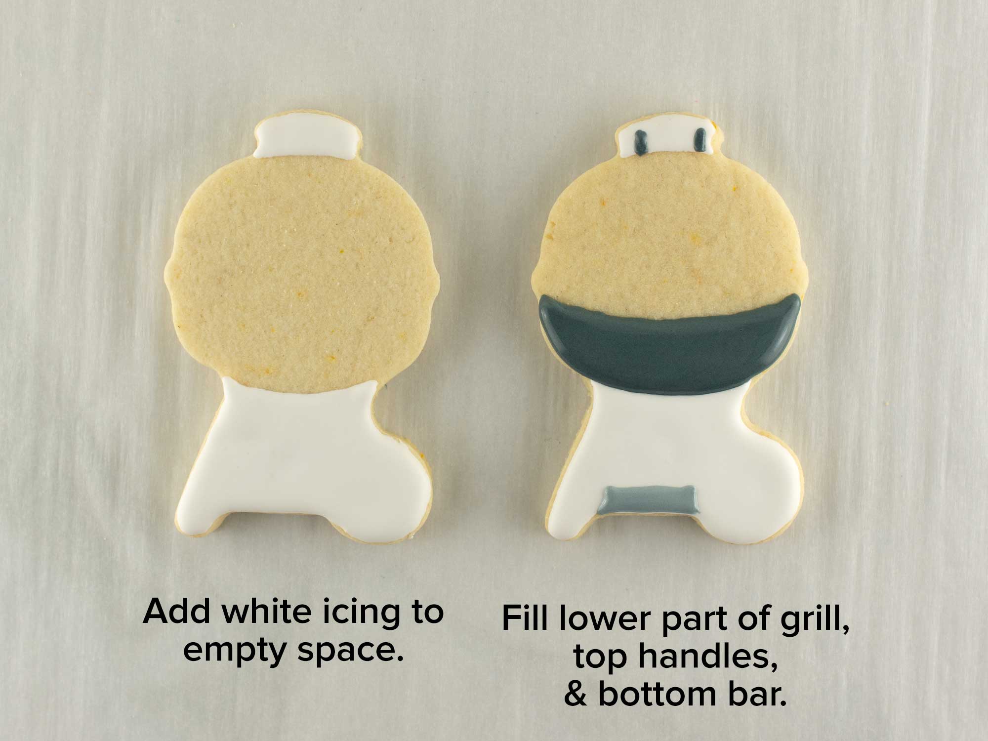 Learn to Decorate a Barbecue Cookie Set for Father's Day