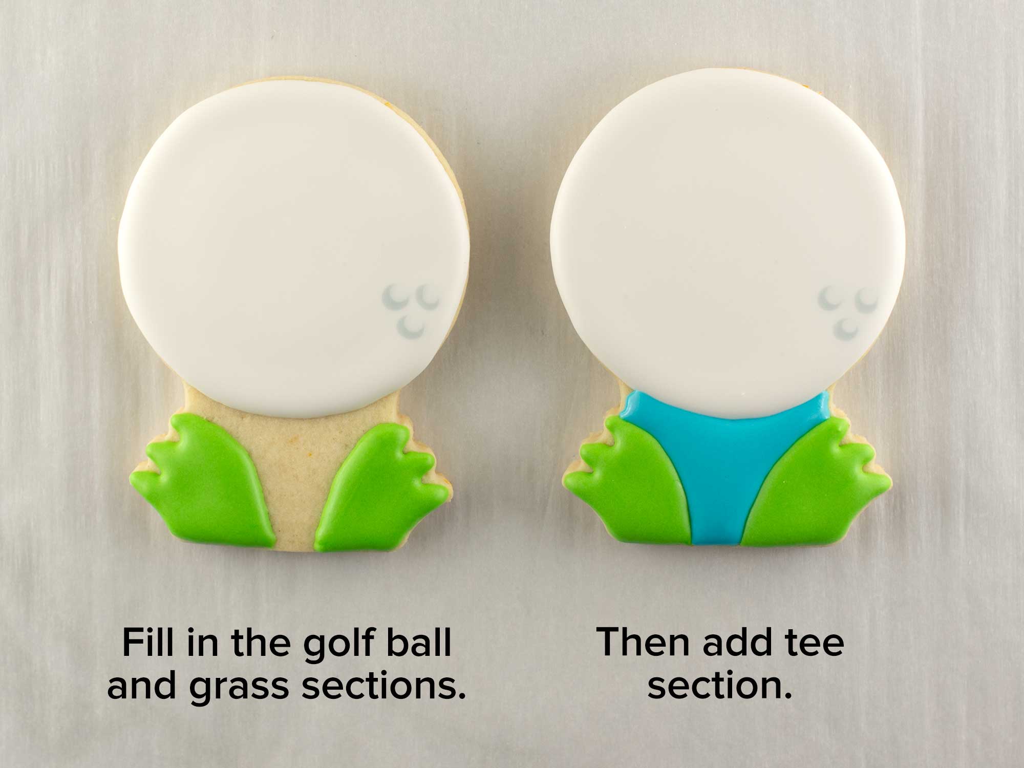 Decorate Easy Golf Cookies for Father's Day