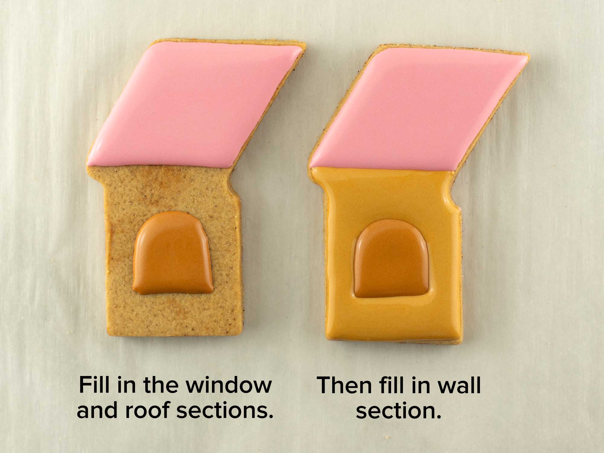 Decorate a Gingerbread House Cookie Set for Christmas